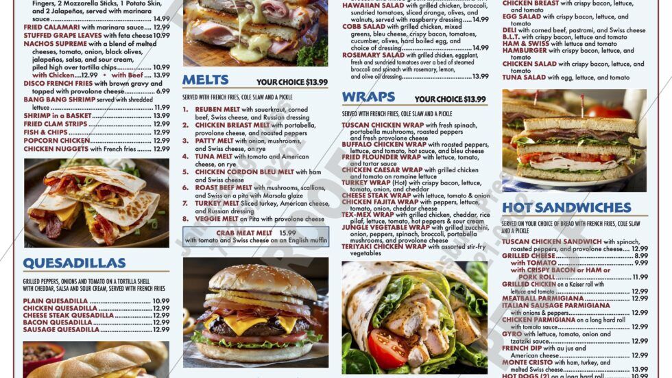 Our Menu | Route 3 Diner